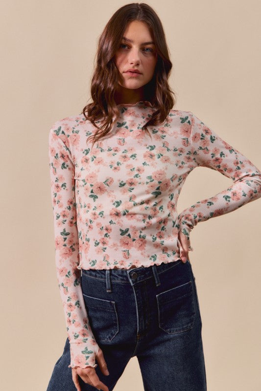 Magnolia Floral Top